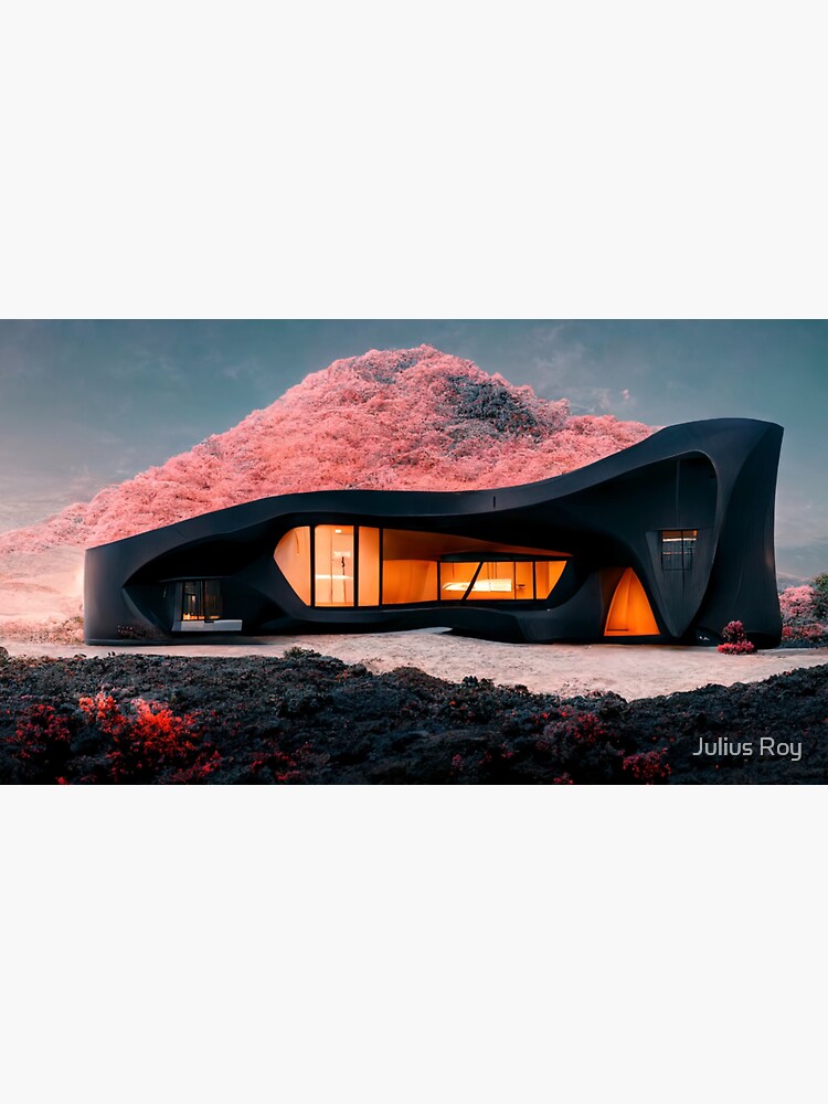 "THE OBSIDIAN HOUSE" Sticker for Sale by LuxArteStudio | Redbubble