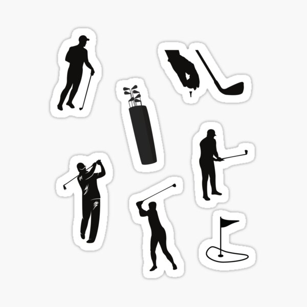 "golf" Sticker for Sale by Zaibo | Redbubble