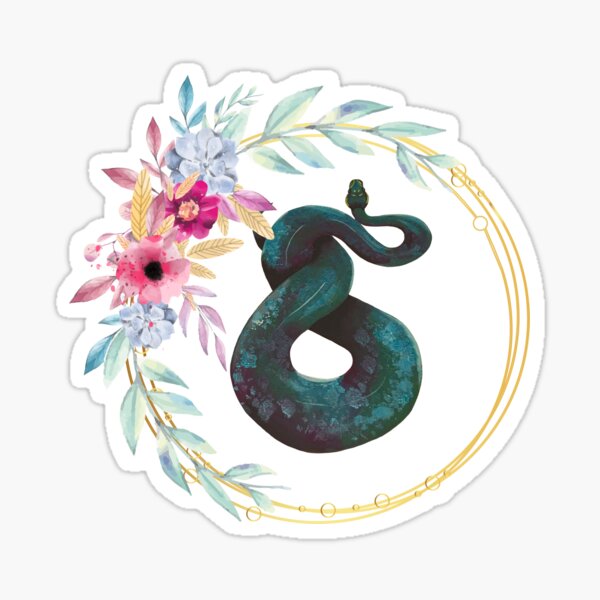 "Snake" Sticker for Sale by wolfgang- | Redbubble