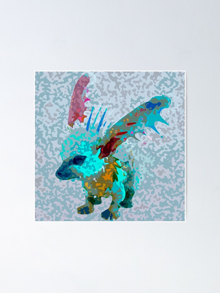 "Alien Puppy" Poster for Sale by imagincrazy | Redbubble