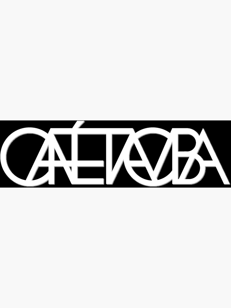 "Cafe Tacvba Rock Band Mexico Logo" Poster for Sale by CiraPiras ...