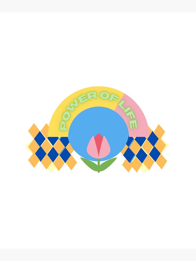 "POWER OF LIFE ,พลังของชีวิต" Sticker for Sale by narinzoon | Redbubble