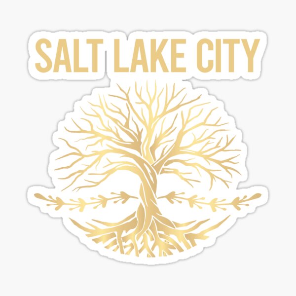 "Tree Of Life Salt Lake City" Sticker for Sale by Wigglesstore | Redbubble