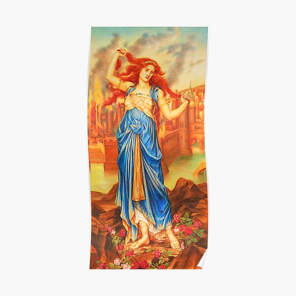 "Cassandra is a Pre Raphaelite Oil on Canvas Painting created by Evelyn ...