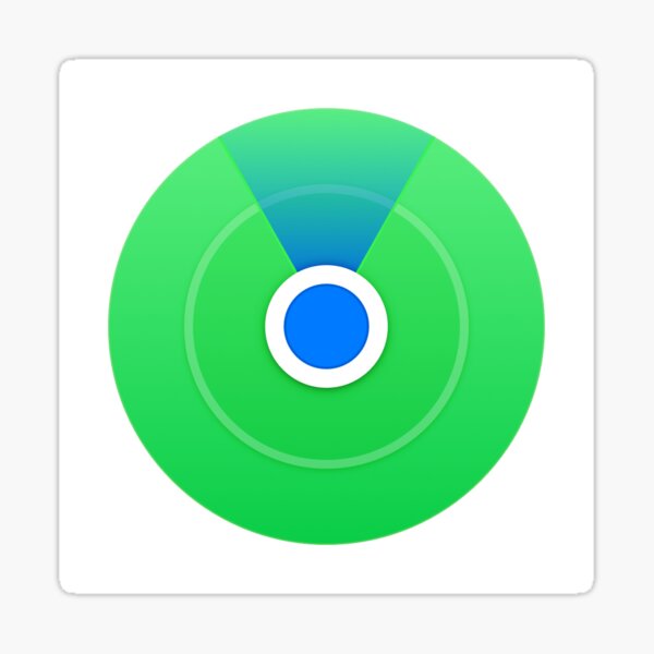 "find my icon collection" Sticker for Sale by AppleTalkAT | Redbubble