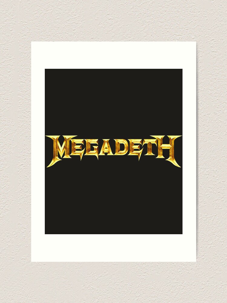 "Mega Death Logo " Art Print for Sale by Baldwin83 | Redbubble