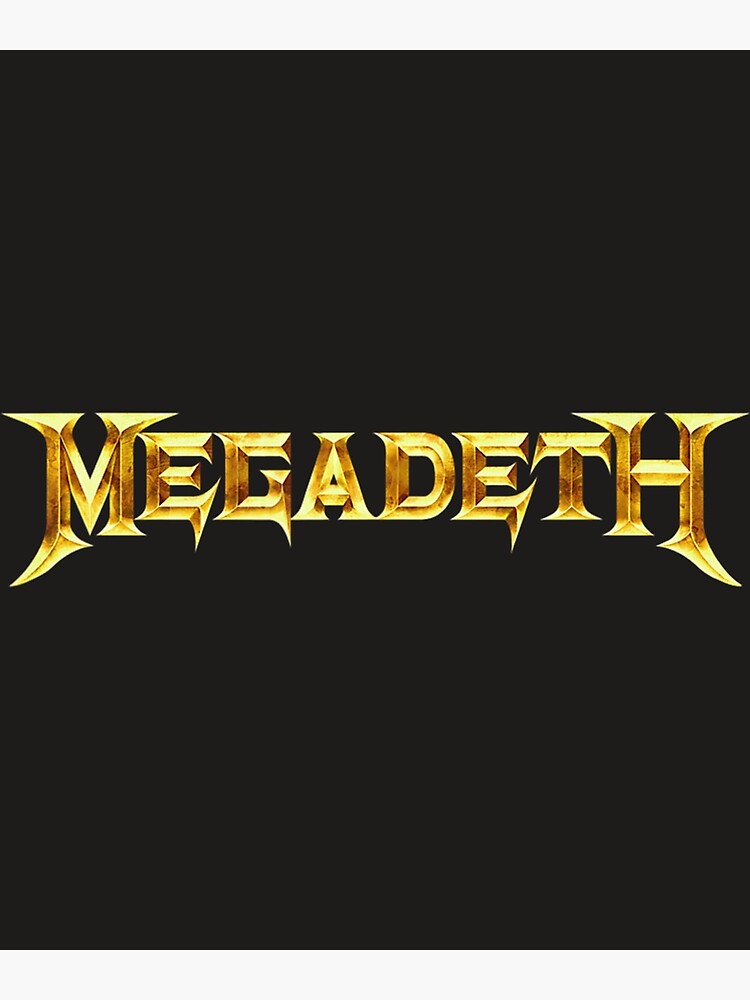 "Mega Death Logo " Art Print for Sale by Baldwin83 | Redbubble