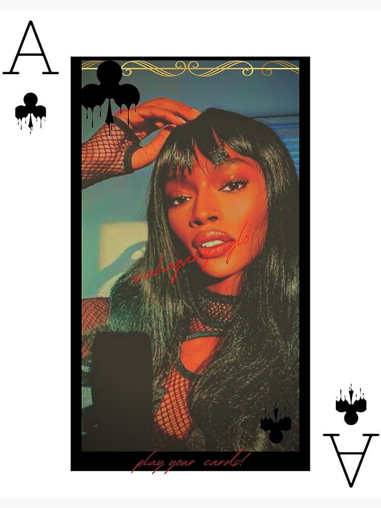 "Unofficial Instagram IG Model Playing Card Design" Art Print for Sale ...