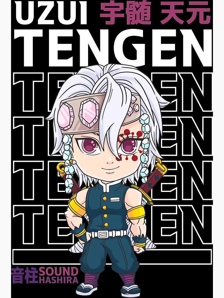 "Chibi Ten-gen Demon Killer" Poster for Sale by TriciaShaver | Redbubble
