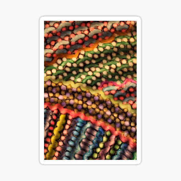 Dot Matrix Stickers | Redbubble