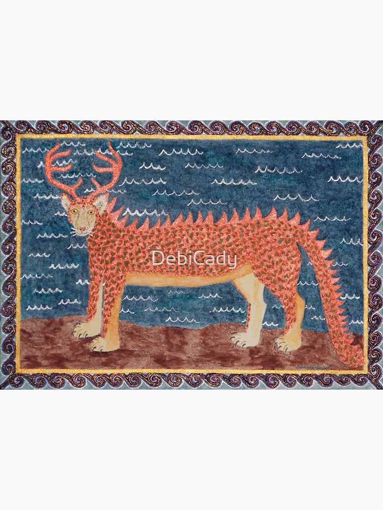 "Mishipeshu " Sticker for Sale by DebiCady | Redbubble