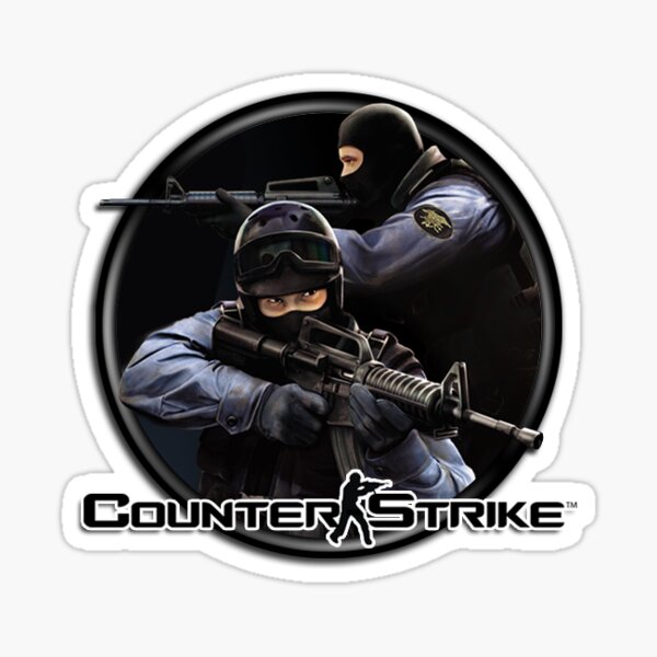 "Counter Strike 1.6 Logo" Sticker for Sale by Rahmanovyc | Redbubble