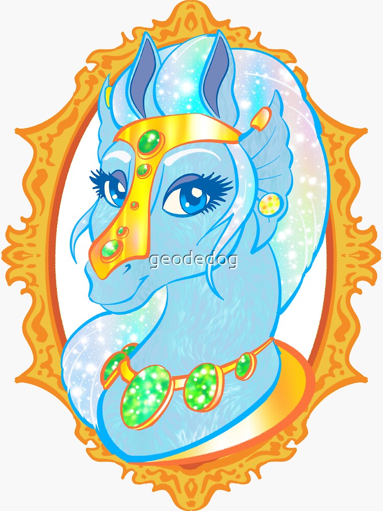 "Neopets Royal Peophin" Sticker for Sale by geodedog | Redbubble