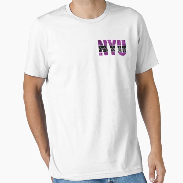 "NYU " Essential T-Shirt for Sale by LaurKatz | Redbubble
