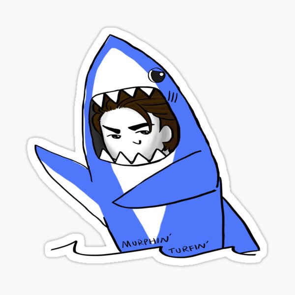 "MURPHIN TURFIN " Sticker by NonsuchTheFirst | Redbubble