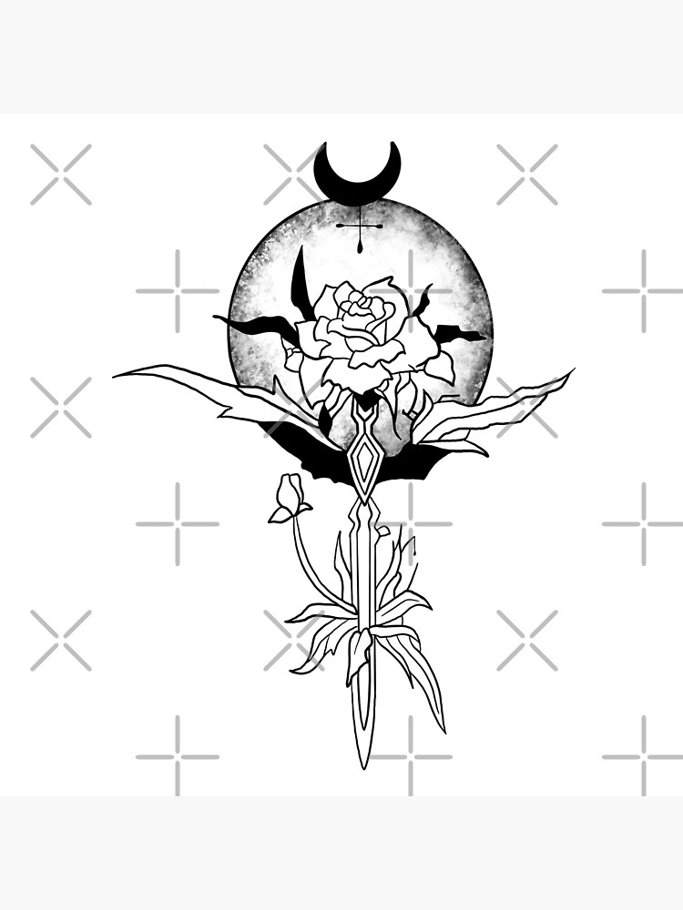 "Dimitrescu Daughters Tattoo" Poster for Sale by azweaponx23 | Redbubble