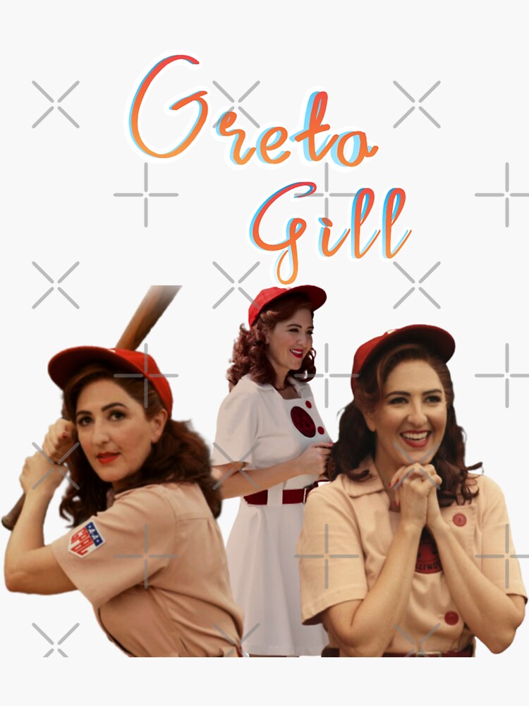 "Greta Gill" Sticker for Sale by NINUCI | Redbubble