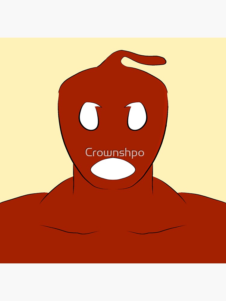 "Ghost man" Sticker for Sale by Crownshpo | Redbubble