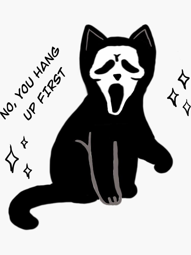 "Scream Kitty" Sticker for Sale by KittyKiryu | Redbubble