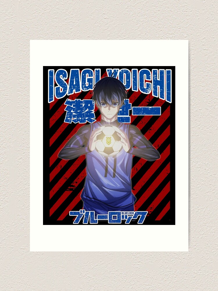 "Yoichi Isagi Blue Lock" Art Print for Sale by Hunter-Wolfman | Redbubble