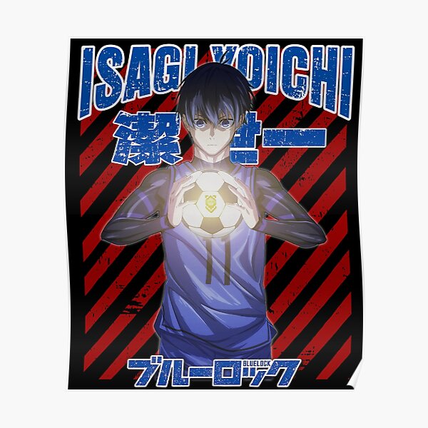 "Yoichi Isagi Blue Lock" Poster for Sale by Hunter-Wolfman | Redbubble