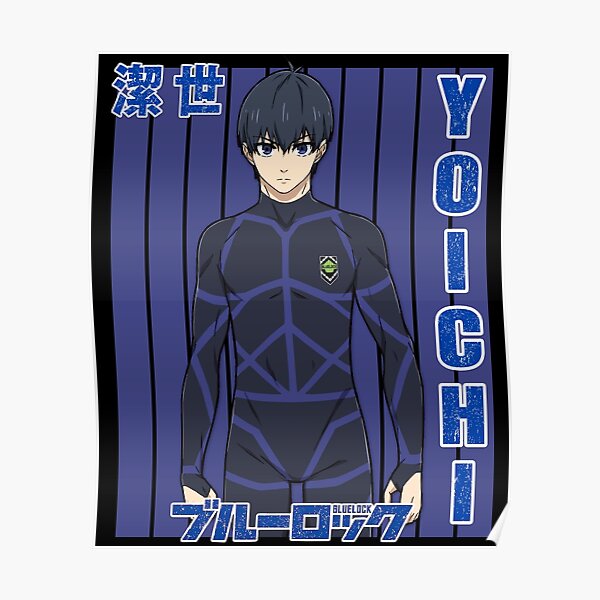 "Yoichi Isagi Blue Lock Anime" Poster for Sale by Hunter-Wolfman ...