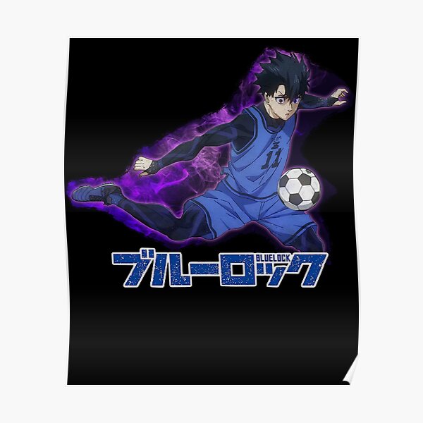 "Yoichi Isagi - Blue Lock" Poster for Sale by Hunter-Wolfman | Redbubble