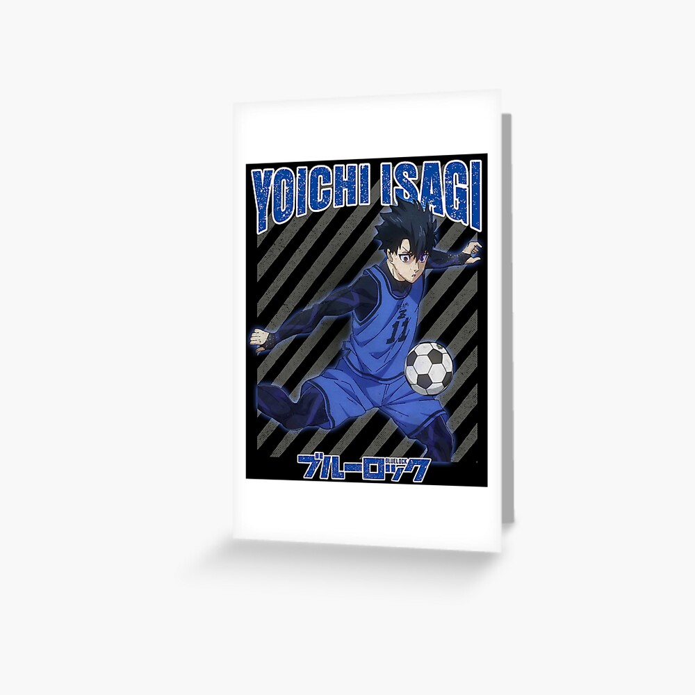"Yoichi Isagi from Blue Lock Anime" Greeting Card for Sale by Hunter ...