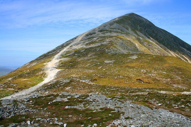 "Croagh Patrick mountain" Canvas Prints by John Quinn | Redbubble