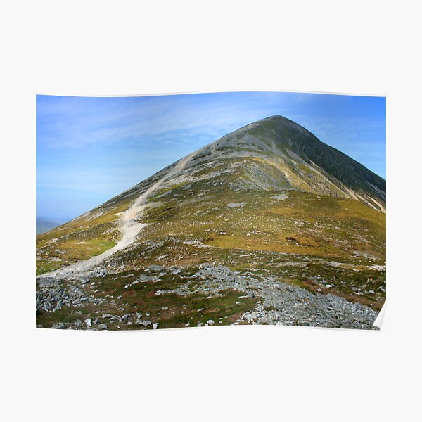"Croagh Patrick mountain" Poster by BANNER25 | Redbubble