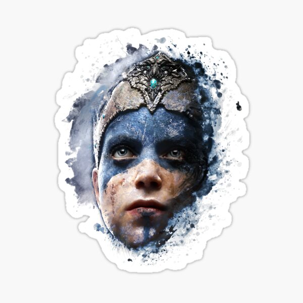 "Hellblade Senua's Sacrifice" Sticker for Sale by TortillaChief | Redbubble