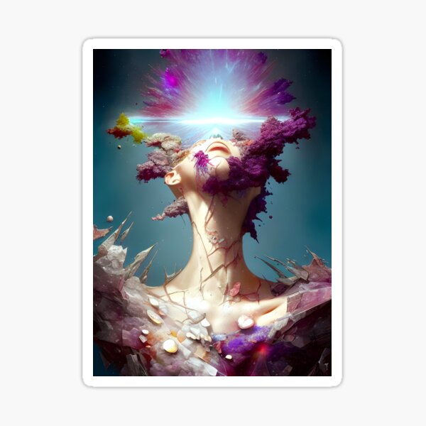 "Supernova" Sticker for Sale by KinglnYellow | Redbubble