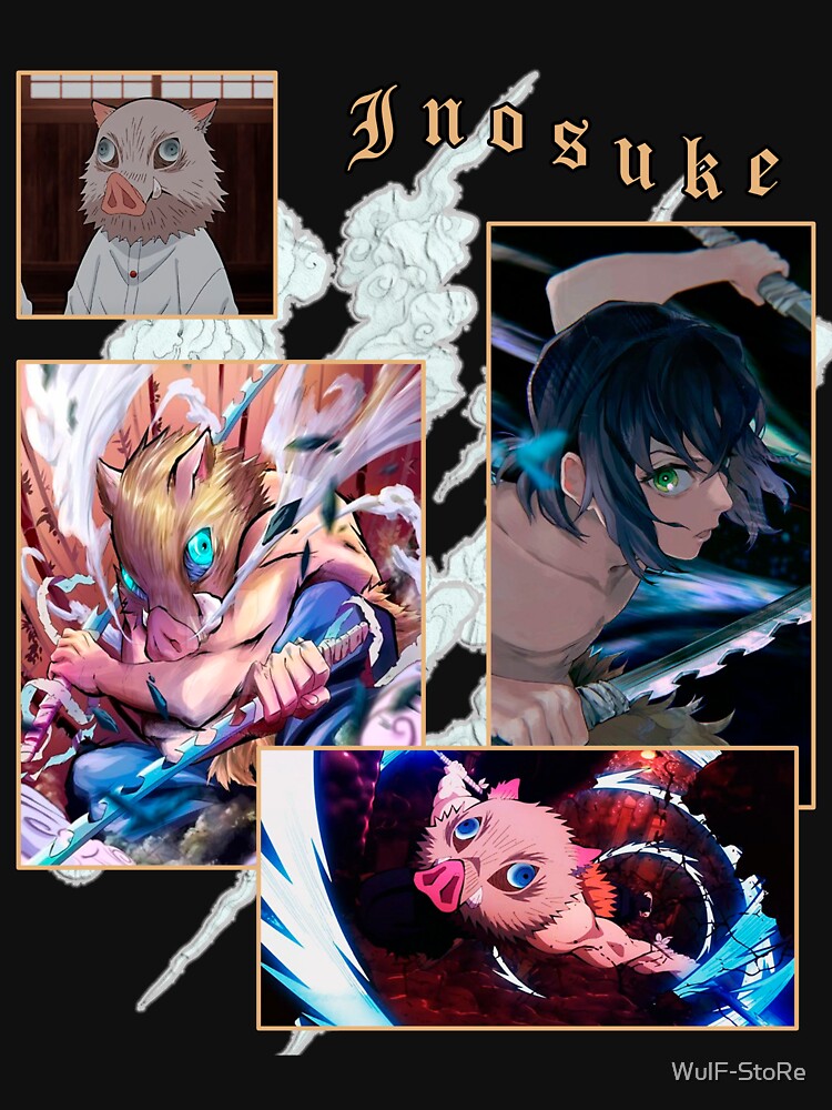"Kimetsu no Yaiba Inosuke Lonely boar Demon slayer Demon killer" T ...
