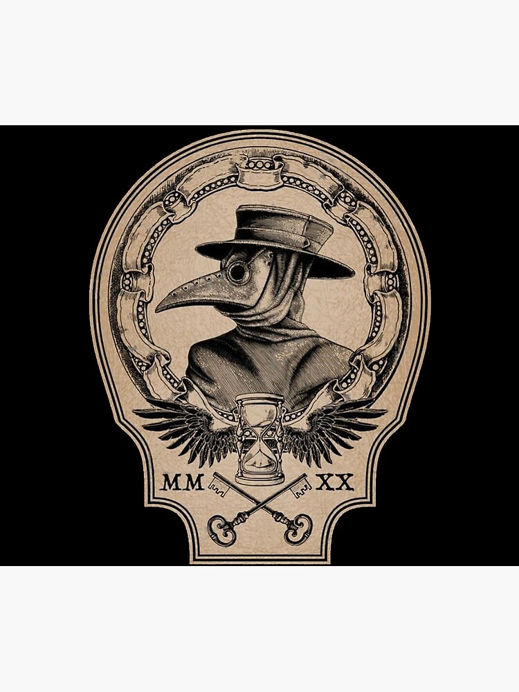 "Vintage Plague Doctor" Poster for Sale by bydesignw | Redbubble