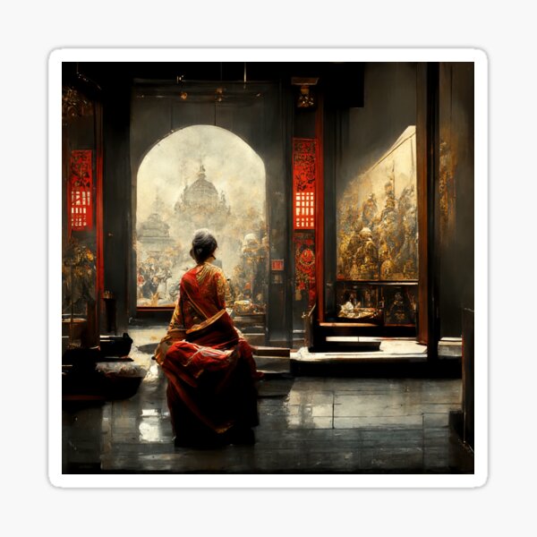 "Temple" Sticker for Sale by KTartdesign | Redbubble