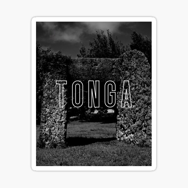 "Tonga" Sticker for Sale by PolyMicroMela | Redbubble