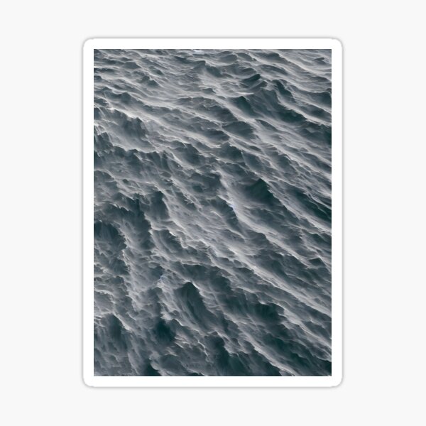 "Waves: #53" Sticker for Sale by juklid | Redbubble