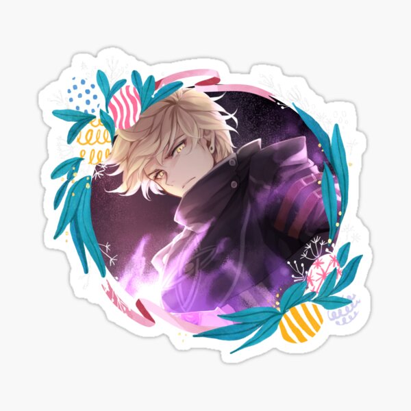 "Epic Seven Anime Game Floral Frame" Sticker for Sale by creativille ...