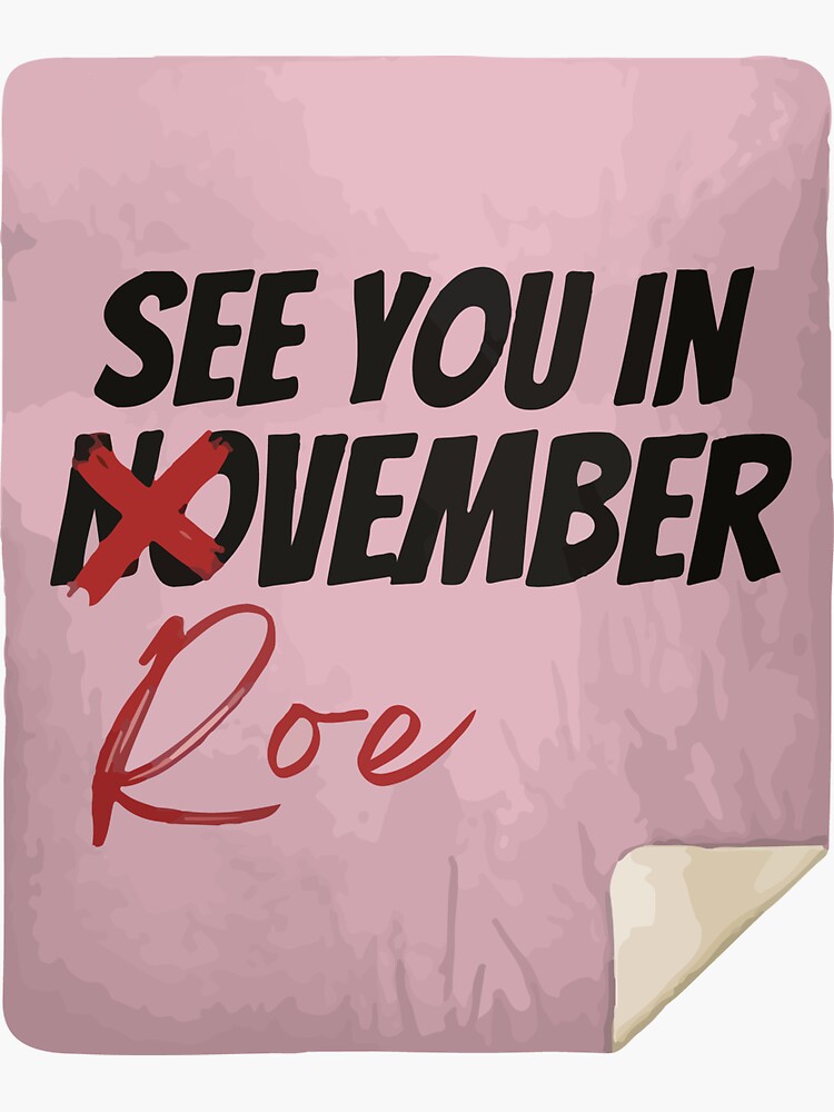 "See You In Roevember | Retro Roevember" Sticker for Sale by ...