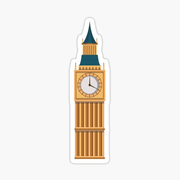 "big ben" Sticker for Sale by k3nda11 | Redbubble