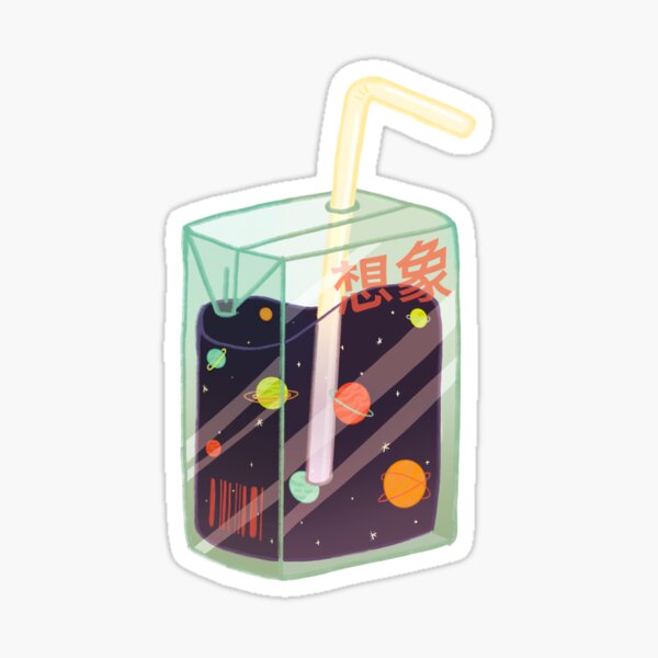 "space juice 2.0" Sticker for Sale by avercado-art | Redbubble