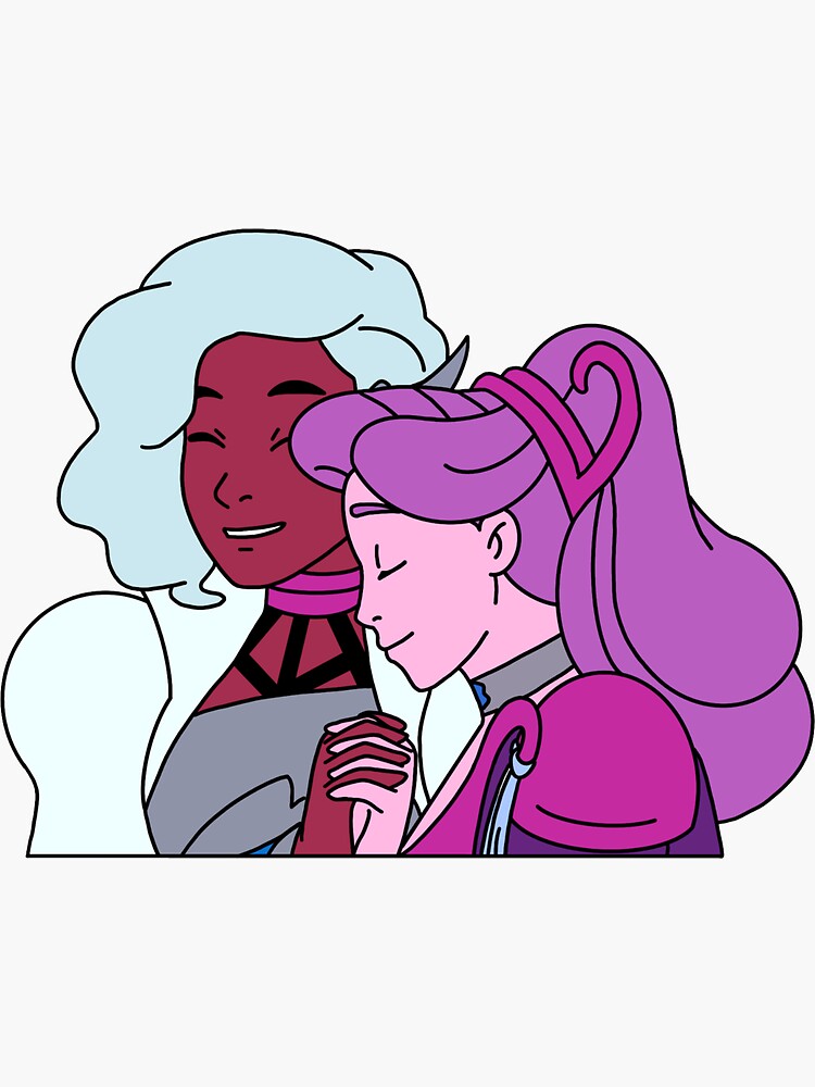 "Spinnerella and Netossa" Sticker for Sale by DigitalRedesign | Redbubble