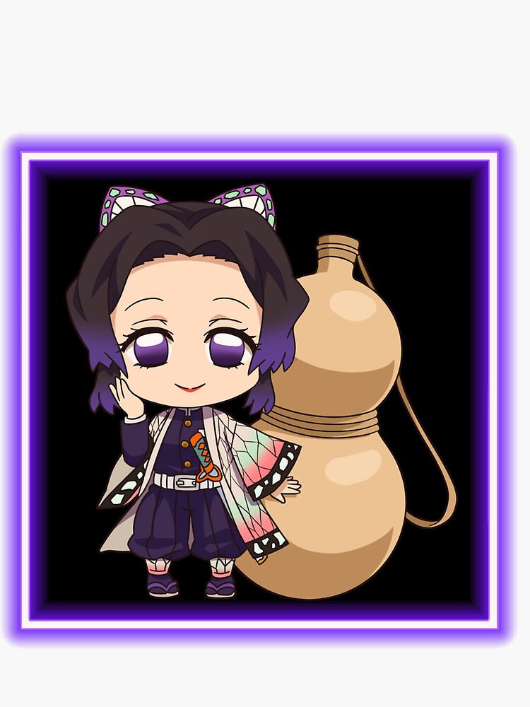 "Chibi Slayer #Five (on White)" Sticker for Sale by epinkb | Redbubble