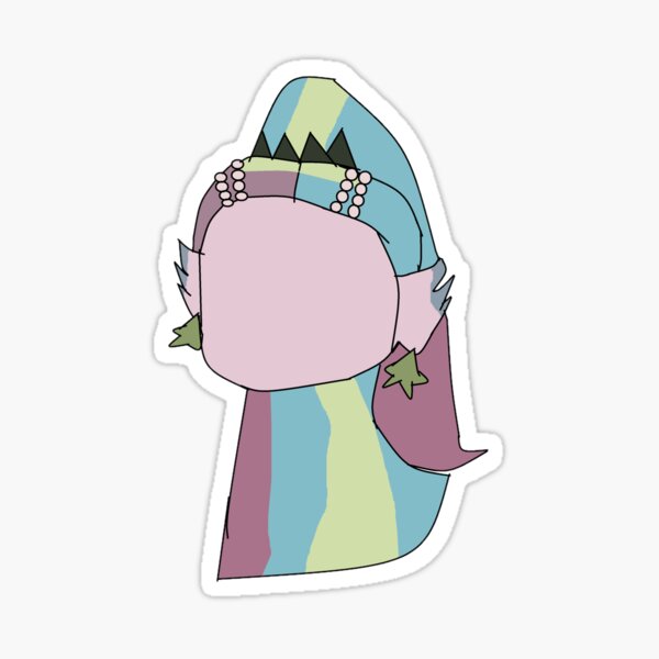 "Pink Lagoona Blue Sea Monster Girl" Sticker for Sale by Queen-of ...