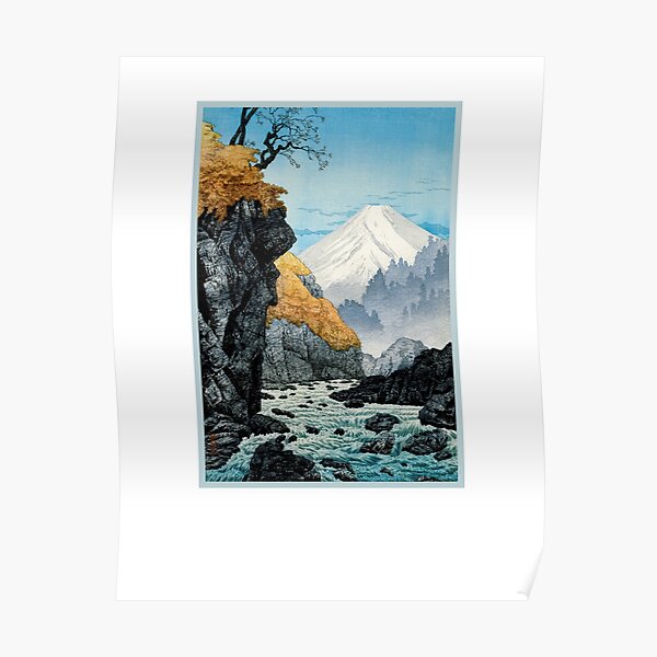 "Foot of Mount Ashitaka (1932)" Poster for Sale by EE-T-shirts | Redbubble