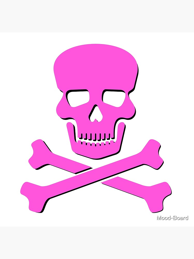 "Pink Skull Halloween " Poster for Sale by Mood-Board | Redbubble