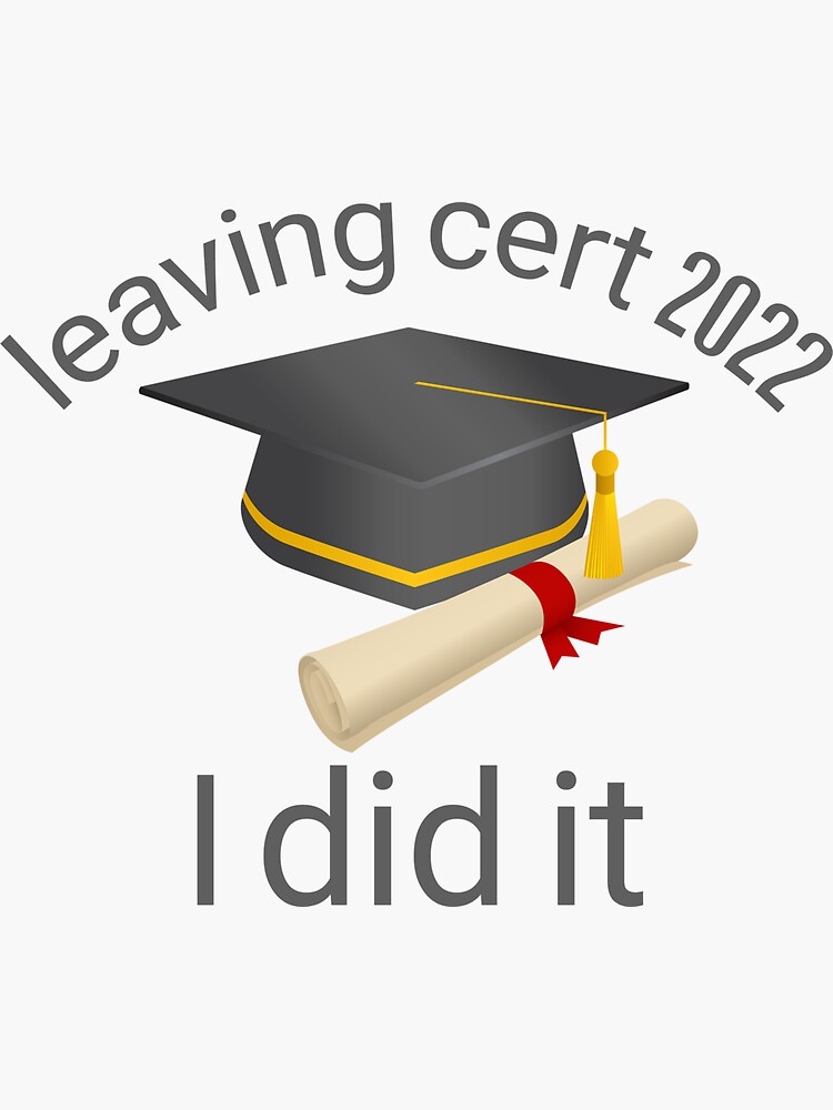 "Copy of Leaving cert 2022 back to school vintage" Sticker for Sale by ...