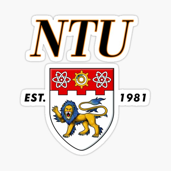 "Ntu Singapore" Sticker for Sale by DeskTopDesign | Redbubble