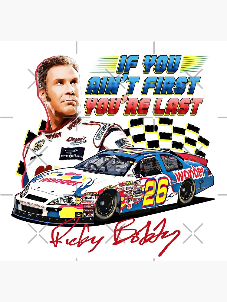 "Ricky Bobby 26 Nascar movie retro style" Poster for Sale by heatshop ...