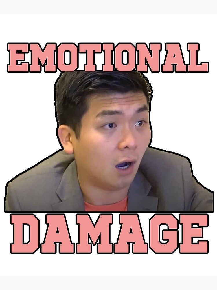 "emotional damage meme" Poster for Sale by SPONKII | Redbubble